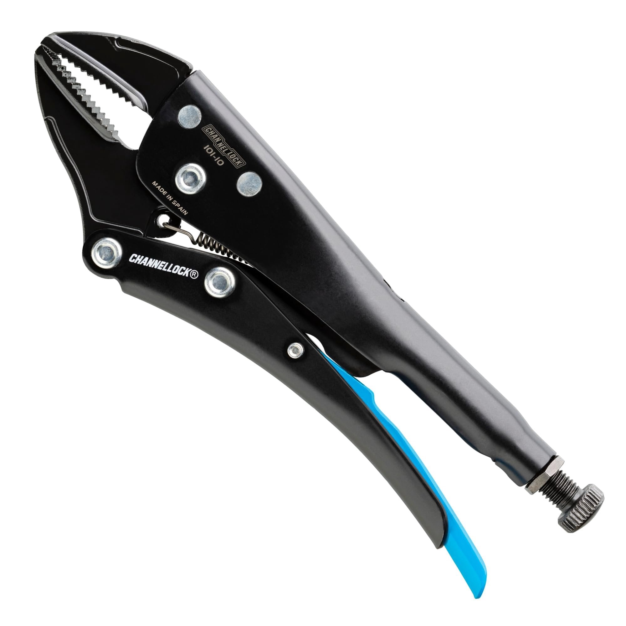 Channellock 101-10 10 Straight Jaw Locking Pliers, Epoxy Resin Coating ...