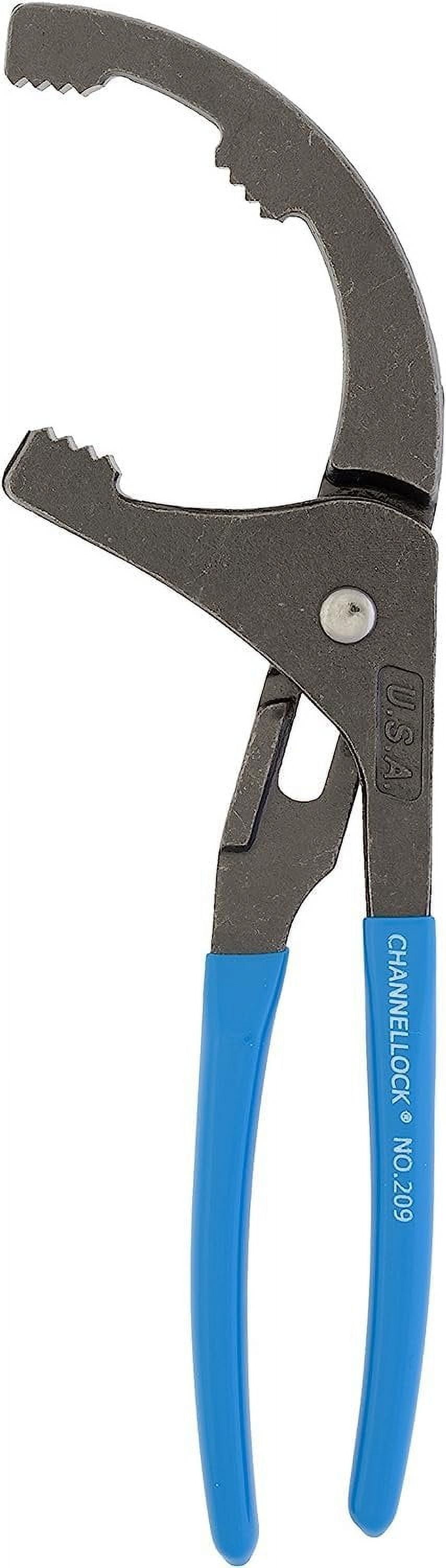 Channellock 209 9"" Oil Filter/PVC Pliers, Blue - Walmart.com