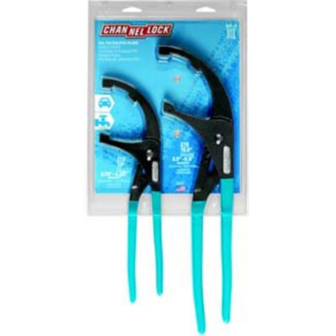 Channellock OF-1 2 piece Oil Filter/ PVC Plier Set - Walmart.com