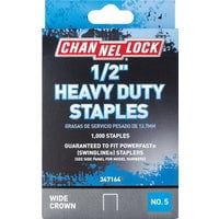 Channellock Products Channellock No. 5 Heavy-Duty Wide Crown Staple ...