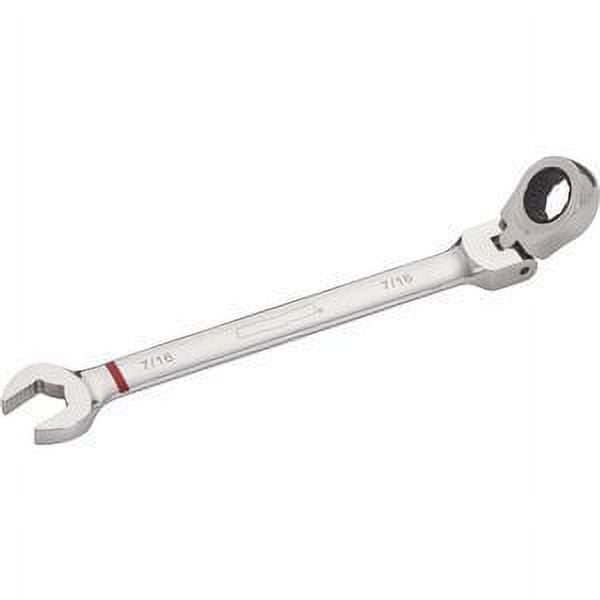 Channellock Products Standard 7/16" 12-Point Ratcheting Flex-Head ...