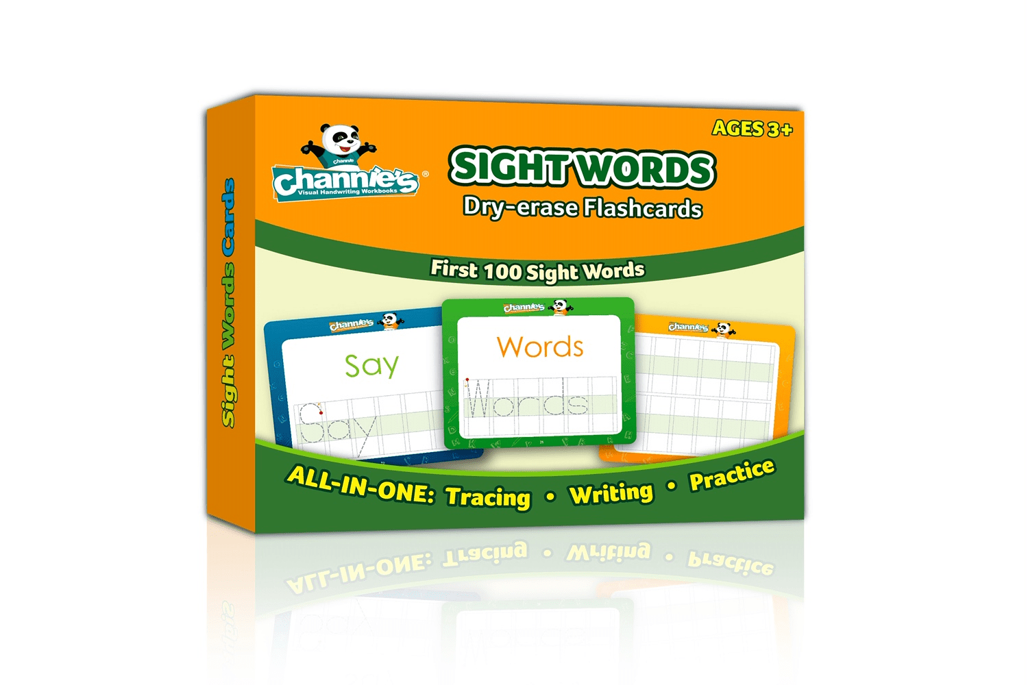 Channie’S Visual Dry Erase Flashcards For Pre-K Through First Grade ...