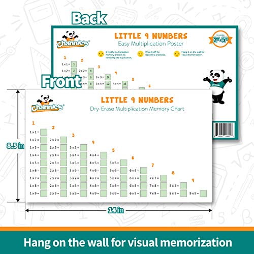 Channie’s Math Practice Combo Pack for Elementary School Students, One ...