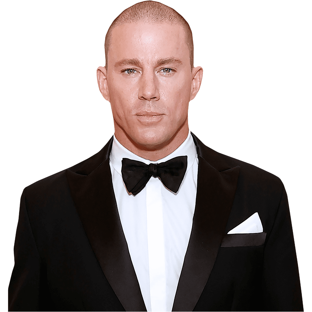 Channing Tatum (Bow Tie) Half Body Buddy Cutout - Walmart.com