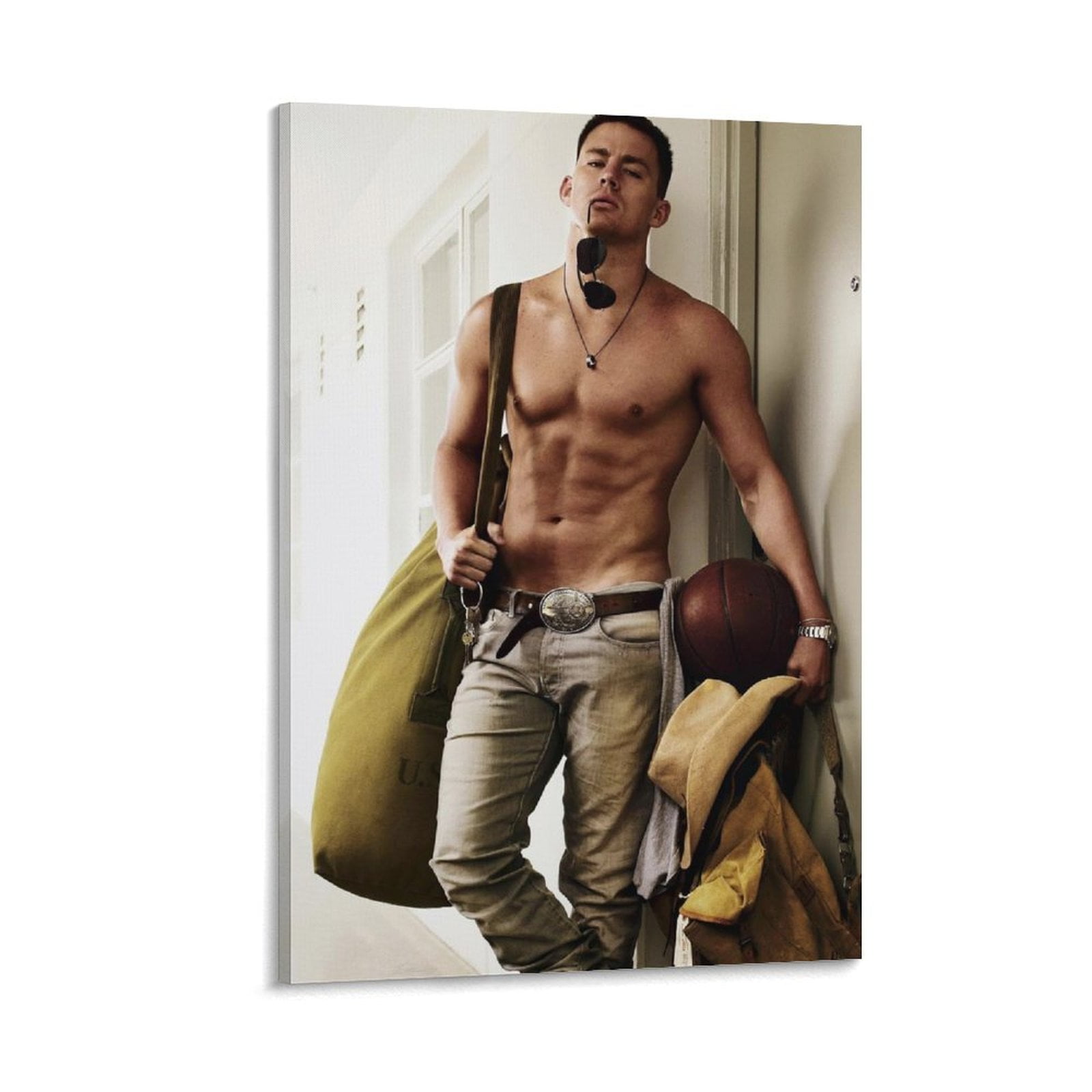 Channing Tatum Poster Canvas Poster Wall Art Poster Gifts Bedroom ...