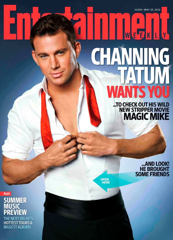 Channing Tatum Poster Entertainment Weekly 16"x24" Poster Medium Art Poster 16x24 Square Adults ...
