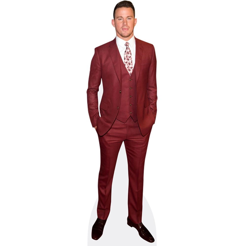 Channing Tatum (Red Suit) Lifesize Cardboard Cutout Standee - Walmart.com
