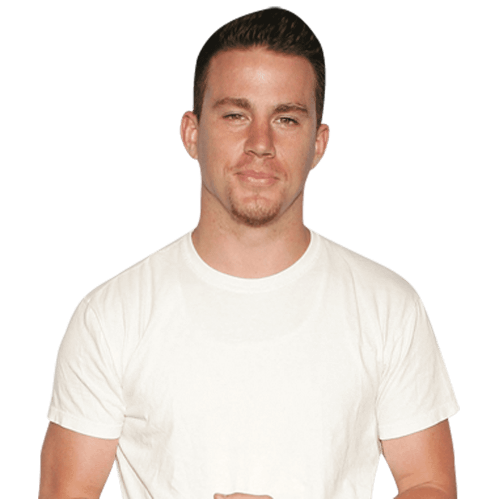 Channing Tatum (White Top) Half Body Buddy Cutout - Walmart.com