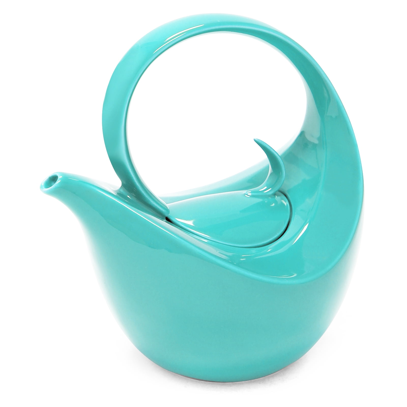 Chantal 0.75qt Olivia Ceramic Teapot - Aqua Blue - Walmart.com