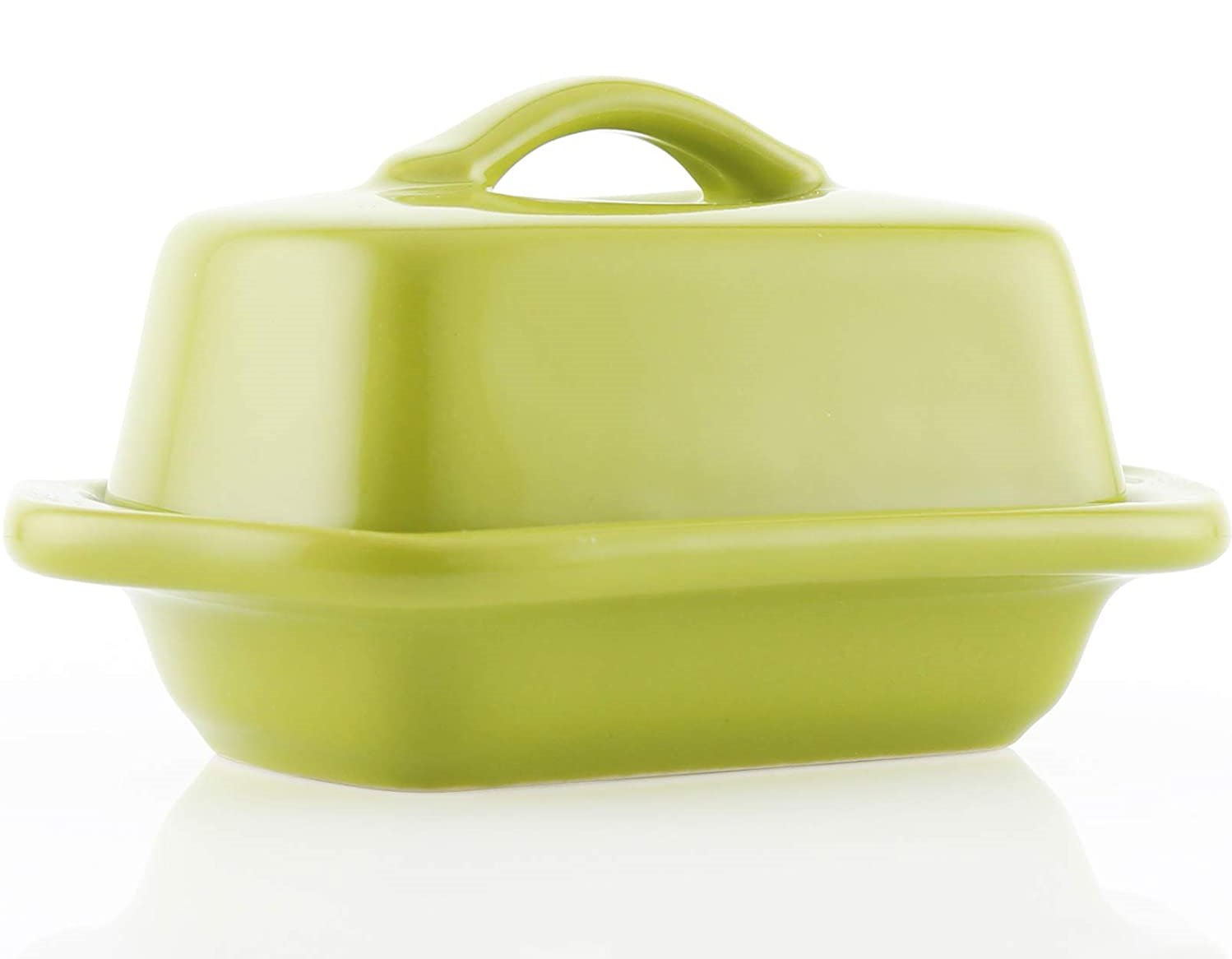 Chantal 5" Mini Butter Dish | Olive Green - Walmart.com