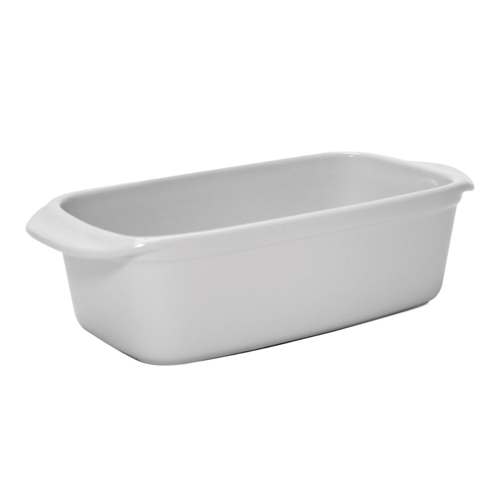 Chantal Ceramic Loaf Pan, 9 inch, White - Walmart.com