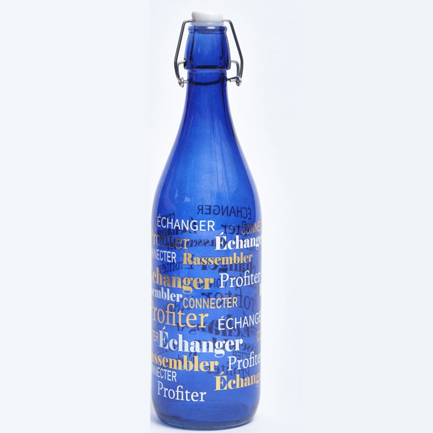 Chantal Lacroix - Serving Bottle "Bonheur de Recevoir" with Resealable ...