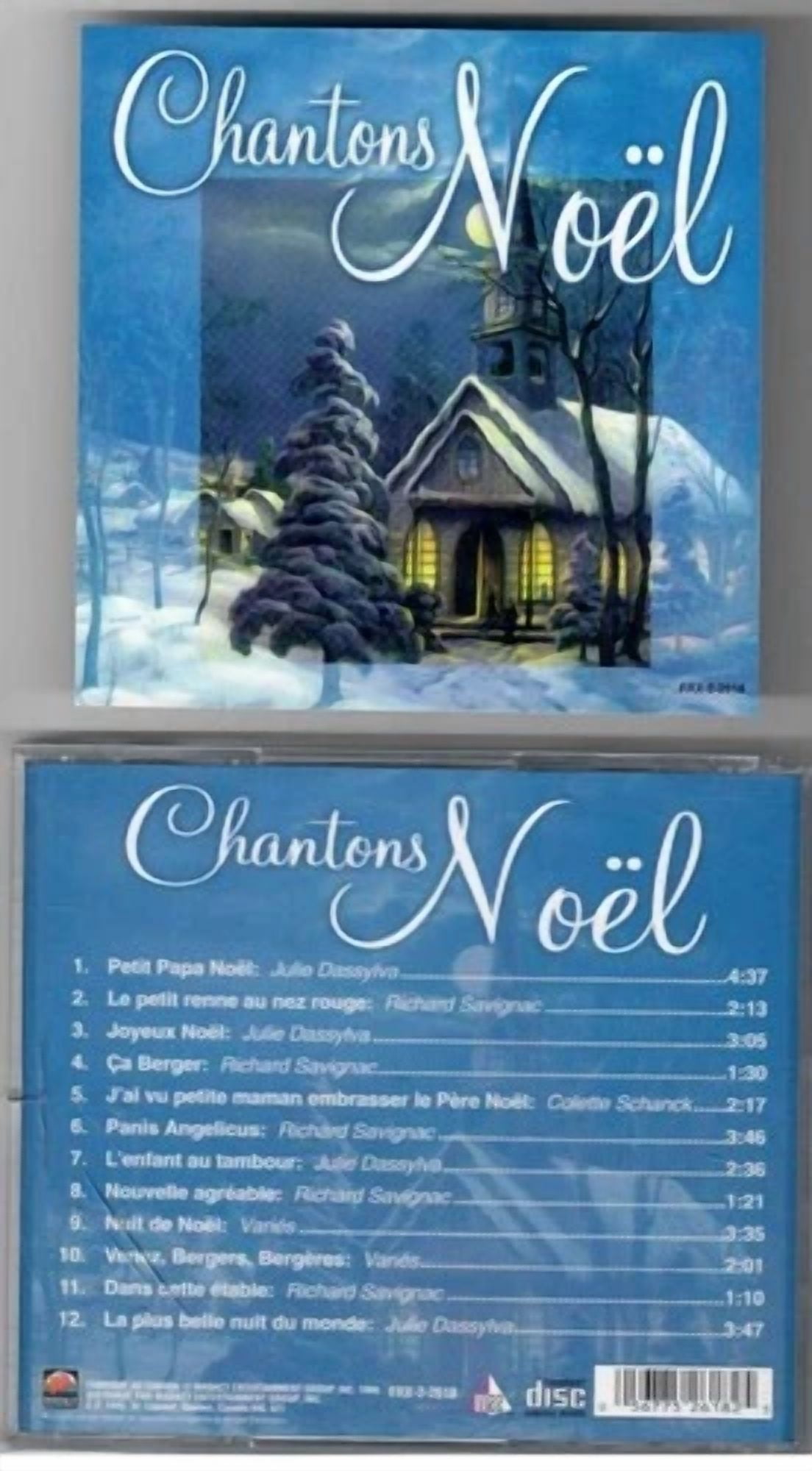 Chantons Noel - Music CD - Very Good - Sold by gmusic - Walmart.com