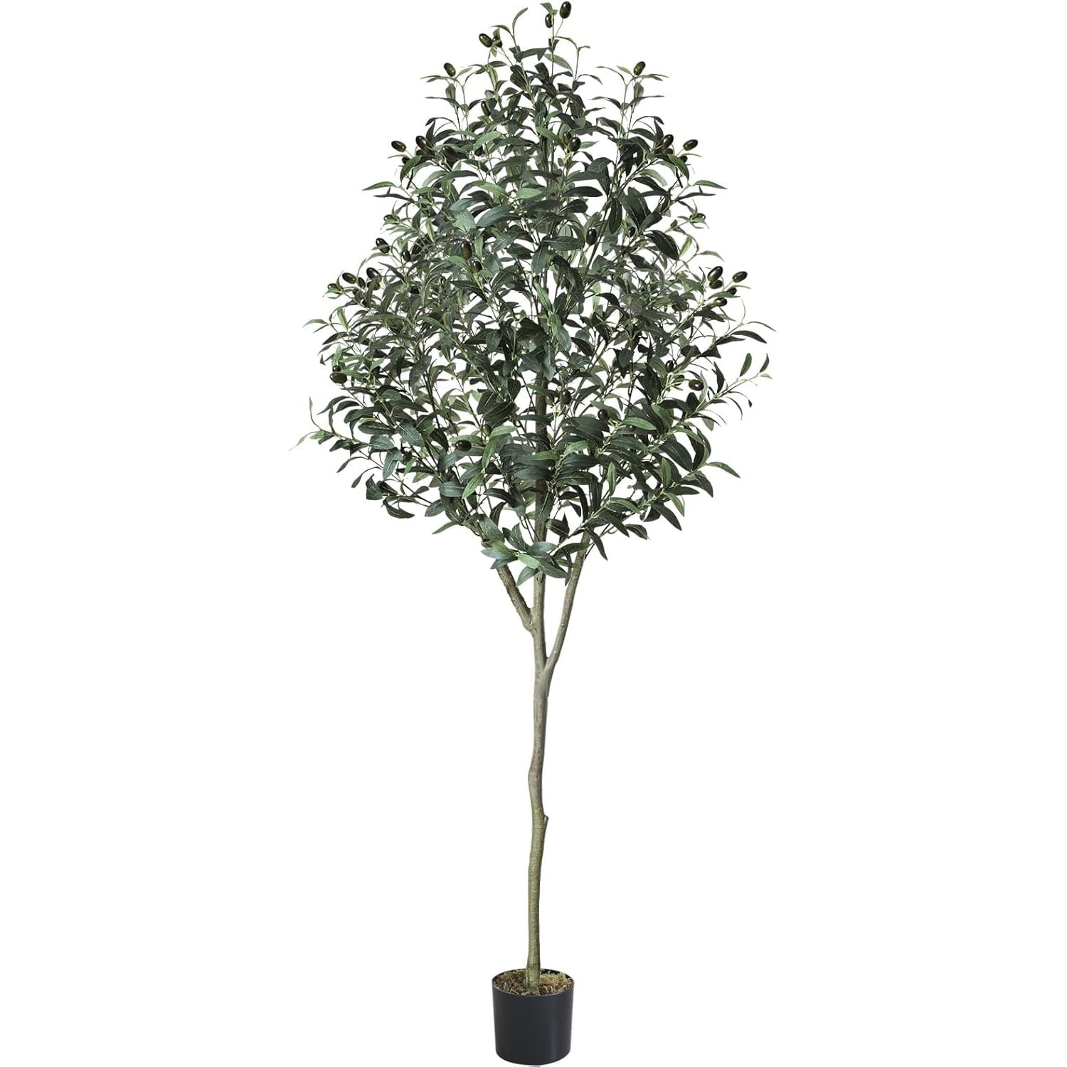 Chantoo Faux Olive Tree 6ft Faux Trees Indoor 6 Feet Artificial Trees ...