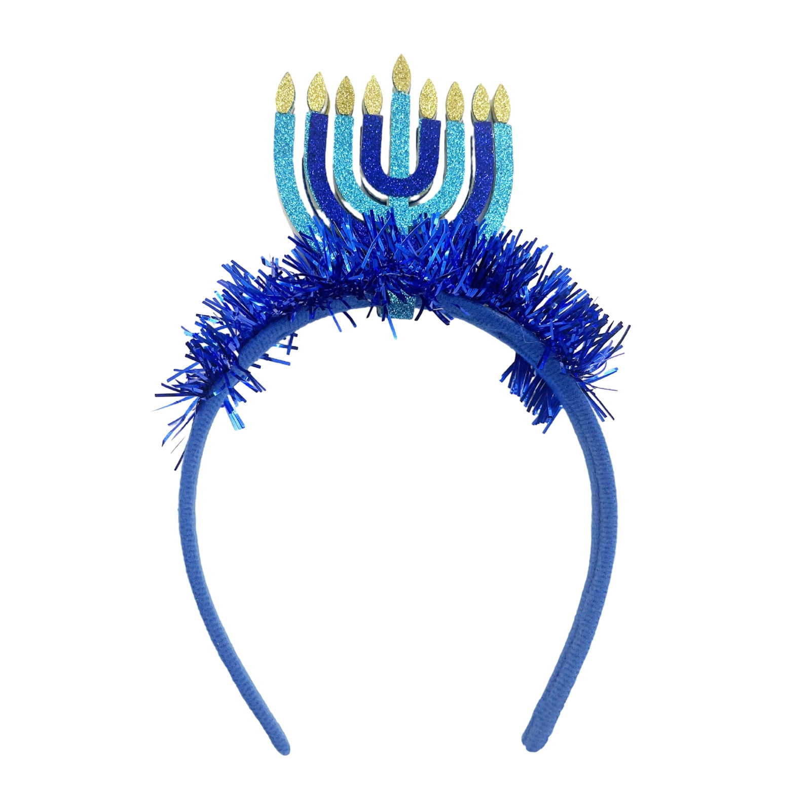 Chanukah Decorative Headgear Simulation Menorah Headband Hair Tiaras ...