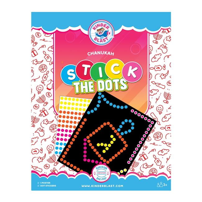 Chanukah Stick the Dots Craft - Walmart.com