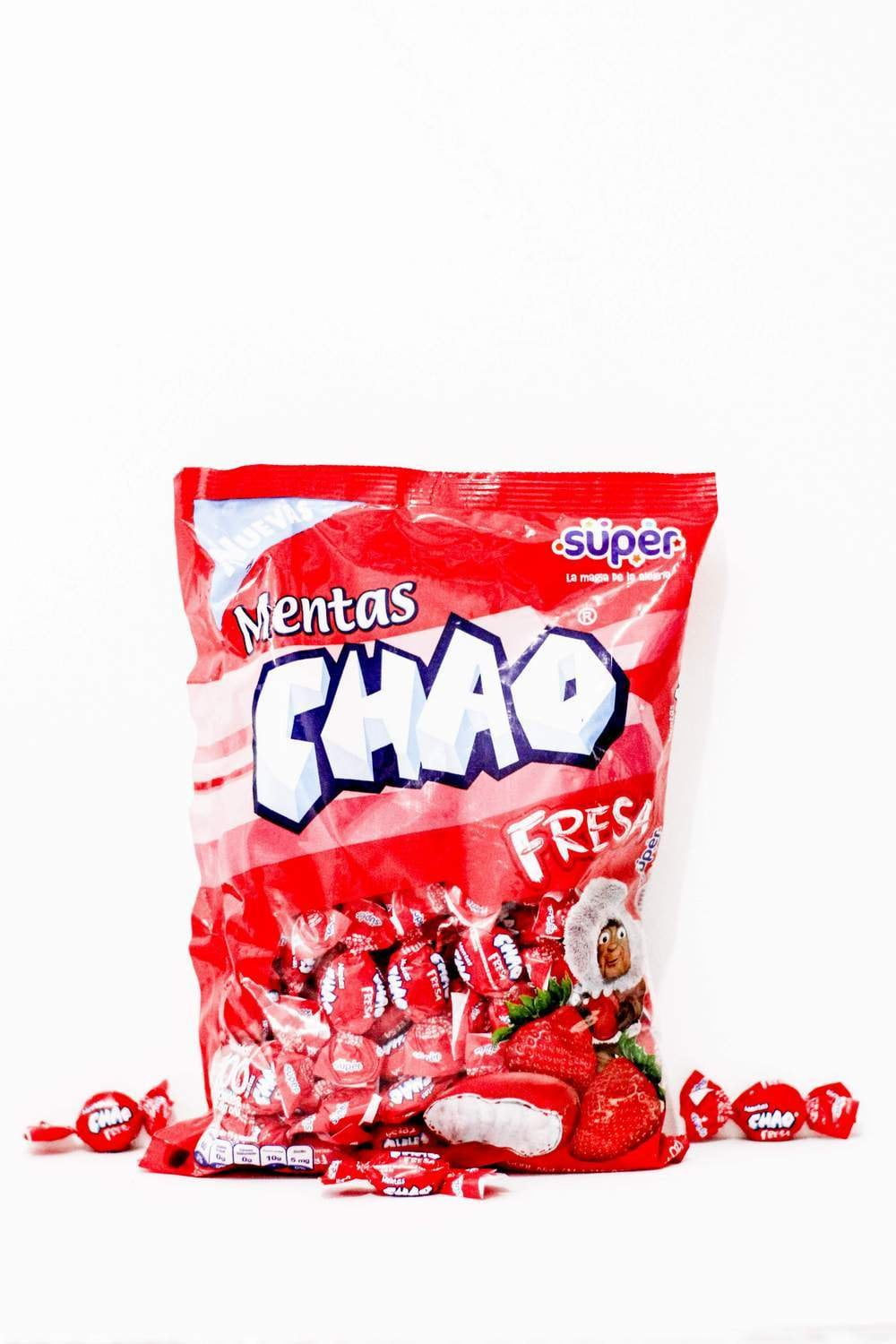 Chao Strawberry Mints 100 ct. - Walmart.com