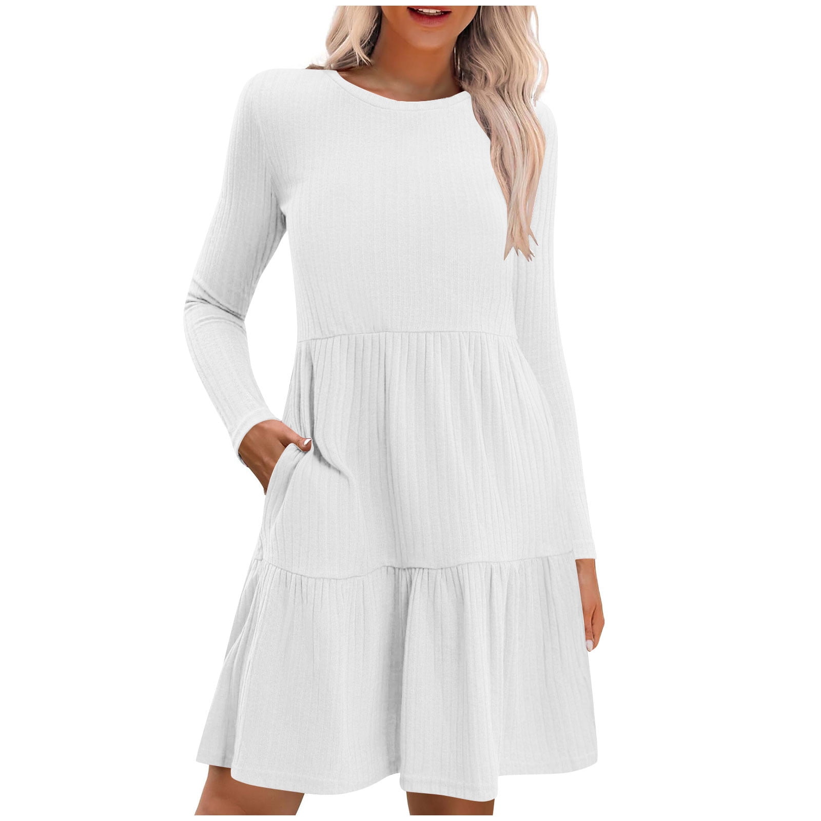 ChaoHeng Clearance Long Dresses for Women under $10 Fashion Dresses for Women Trendy Women's ...