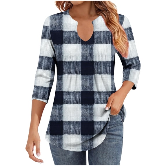 ChaoHeng Going Out Tops for Women Trendy Fashion Women's Casual Printed ...