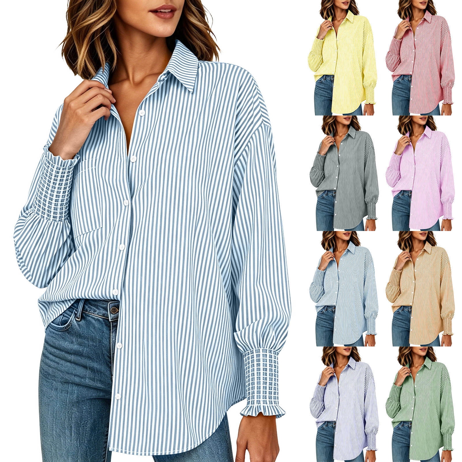 ChaoHeng Long Sleeve Shirts for Women Long Sleeve Shirts for Women ...