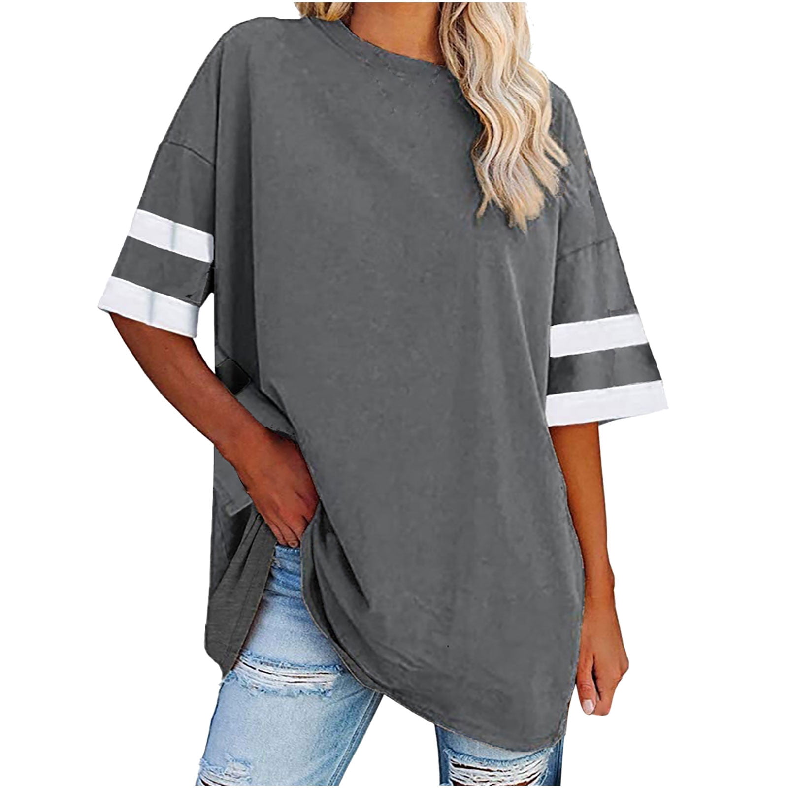 ChaoHeng Plus Size Women Tops and T-Shirts for Fall Trendy Blouse Plus ...