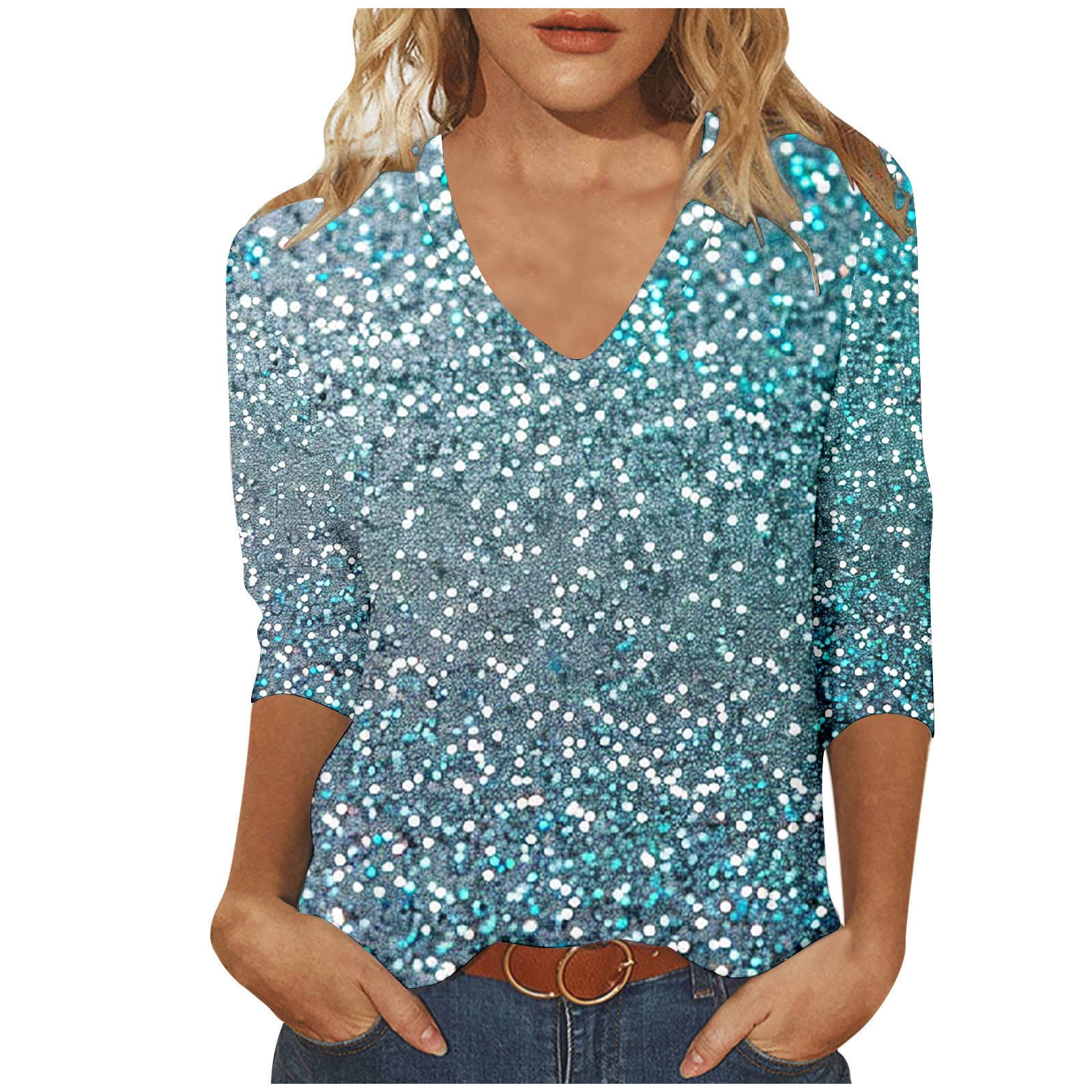 ChaoHeng Womens Summer Tops for Work Women's Fashion Casual St. Patrick ...
