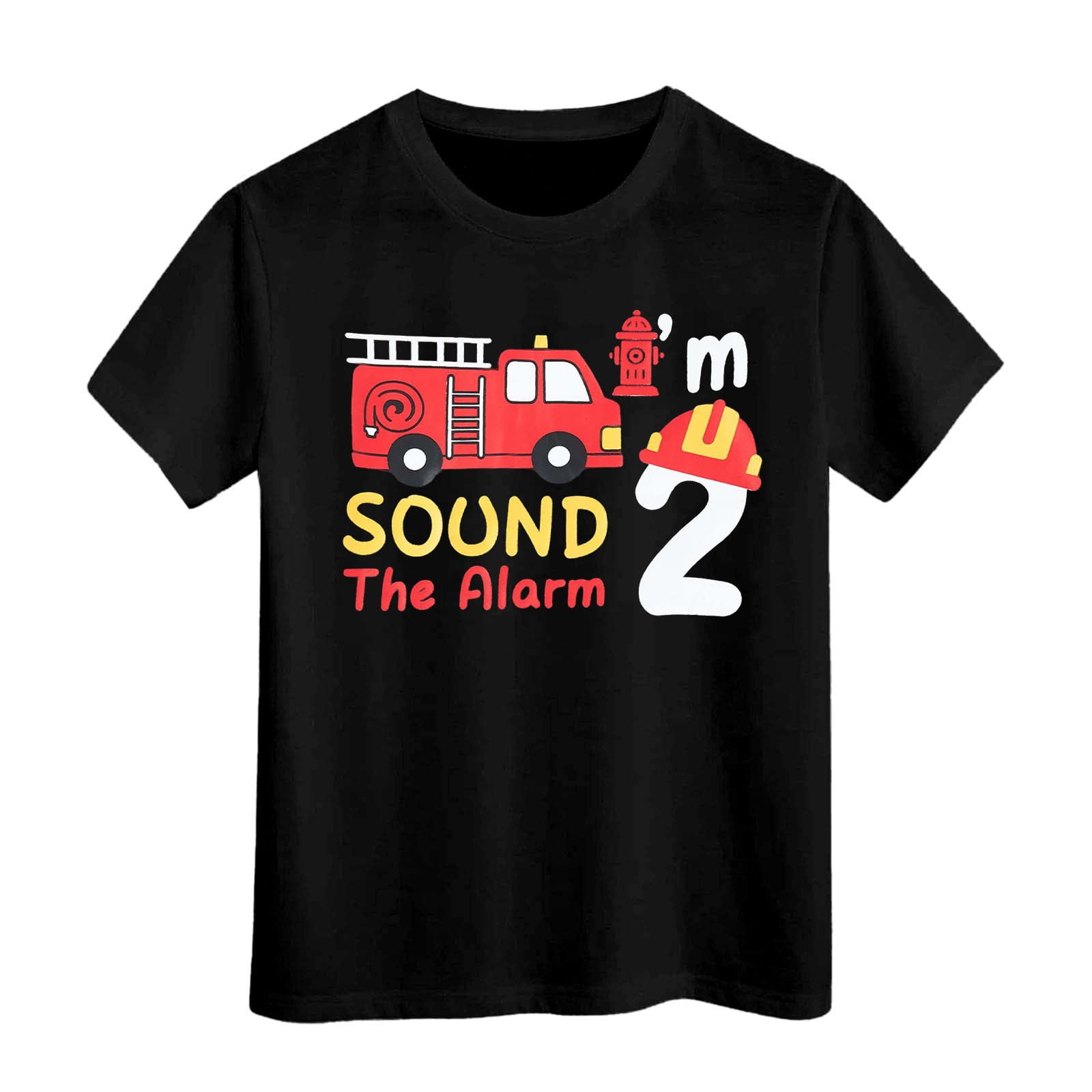 ChaoLingNeng Boys Short Sleeve T Shirts Kids Fashion Oversized Drop ...