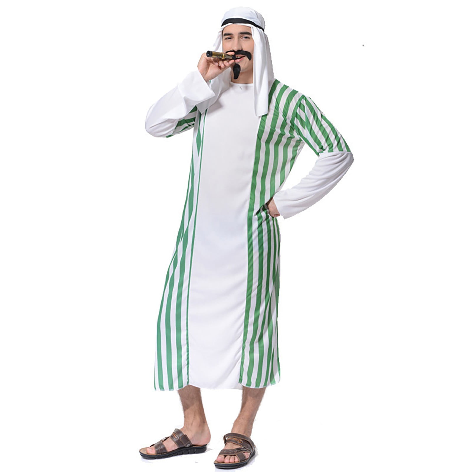 ChaoLingNeng Mens Shepherd Nativity Outfit for Christmas, Shepherd Robe ...
