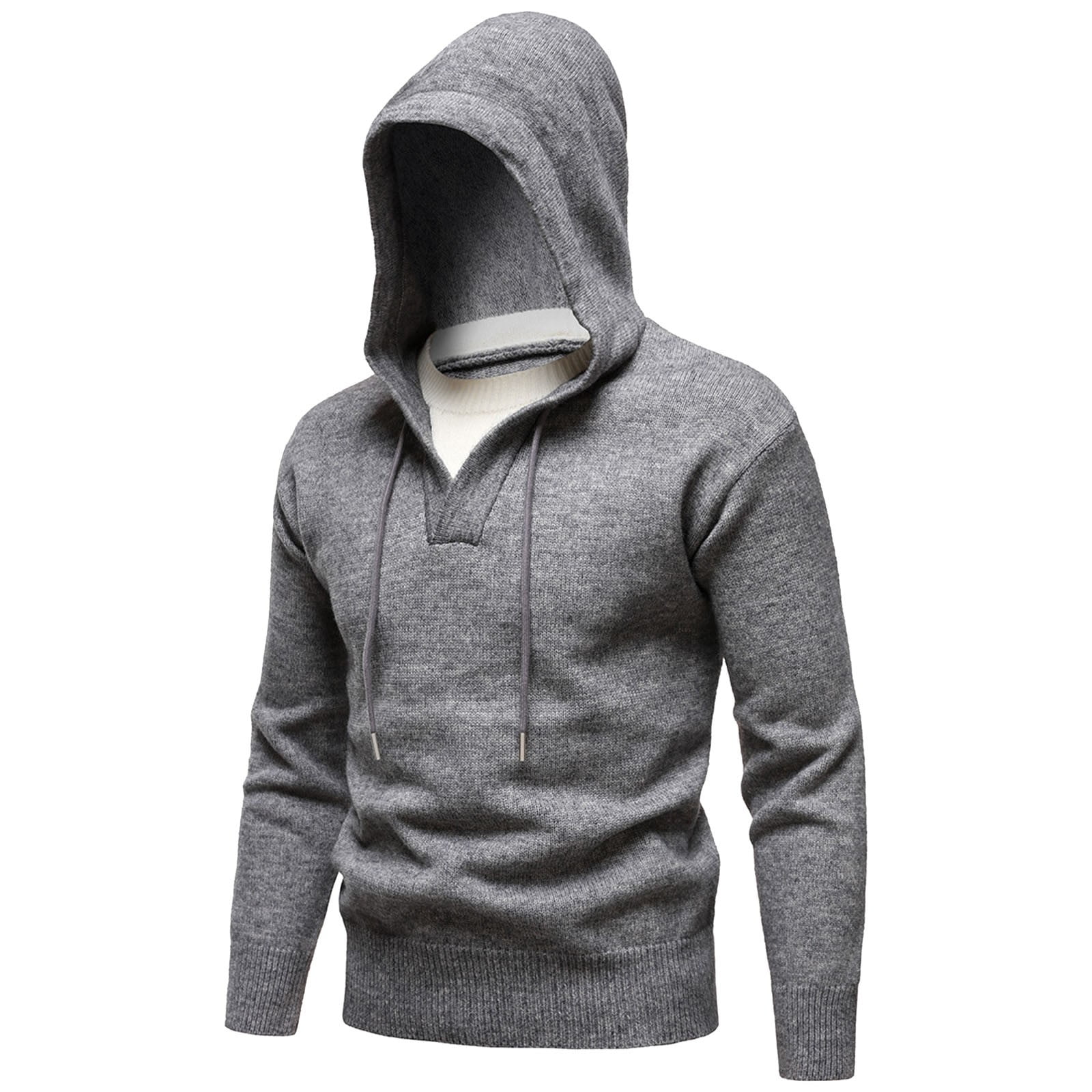 ChaoLingNeng Mens Sweaters 158Xl Men's Cable Knit Collar And Button ...