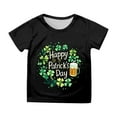 ChaoLingNeng Toddler Girl St Patricks Day Shirt Rainbow Printed Pattern ...