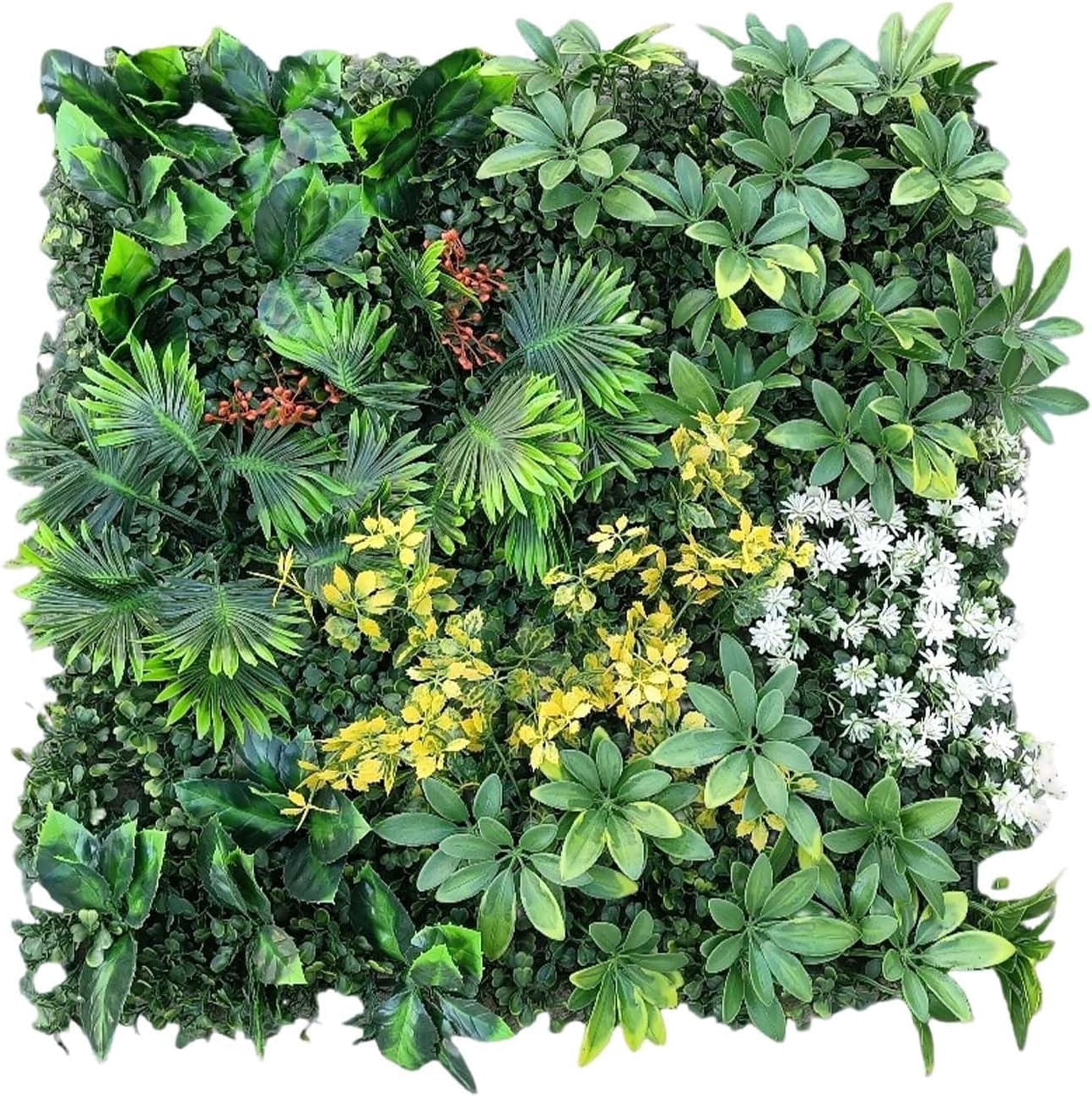 ChaoLink 12-Piece Artificial Grass Wall Panels Set, 20x20 inches ...