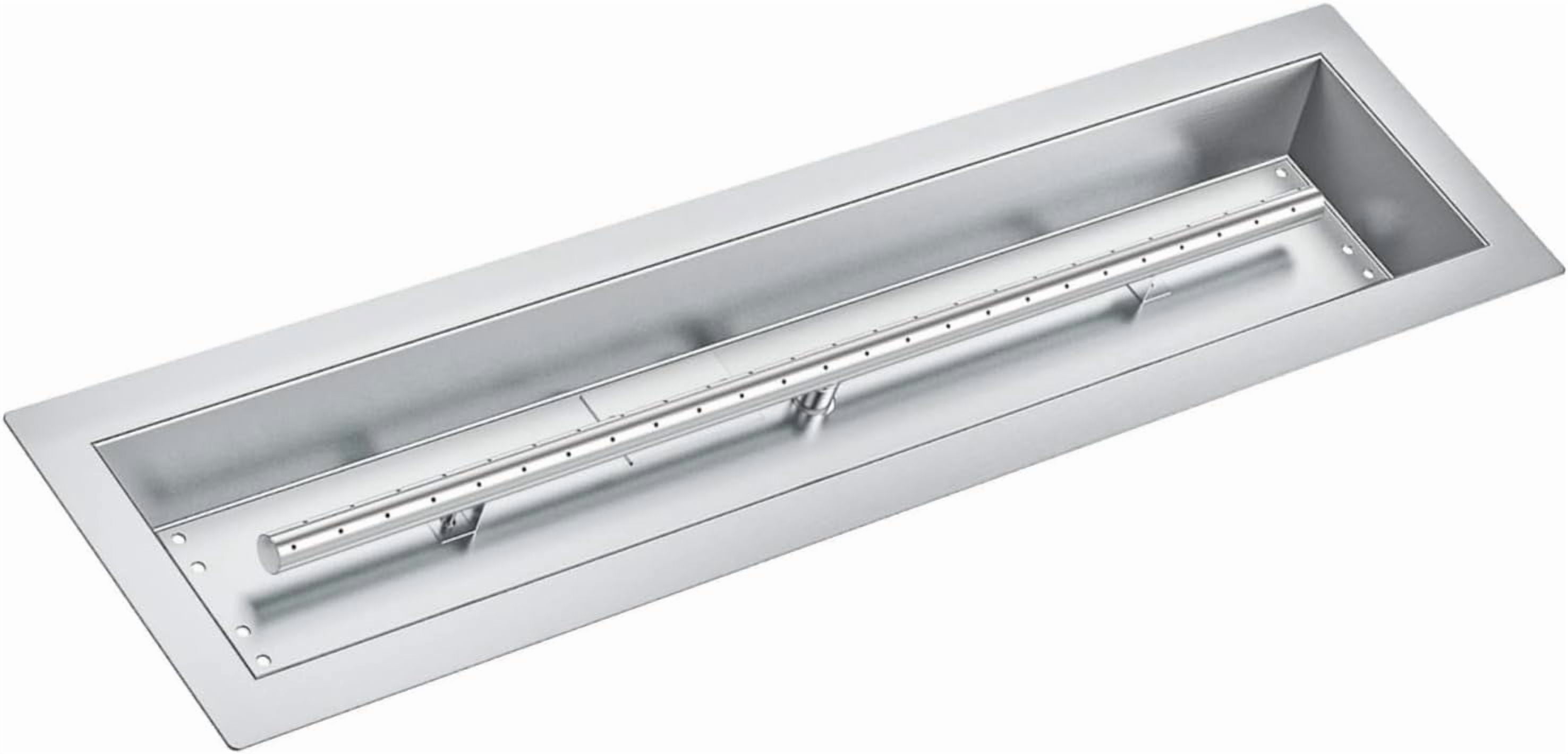 ChaoLink 30x6 Inch Stainless Steel Drop-In Square Fire Pit Burner Kit ...