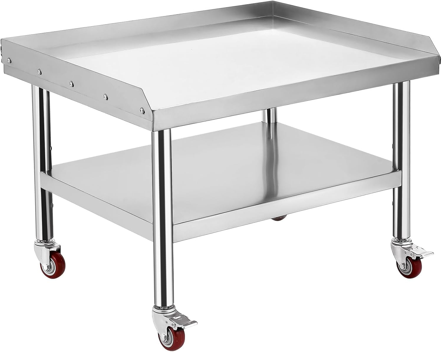 ChaoLink 48x28 inch Stainless Steel Equipment Grill Stand Table with ...