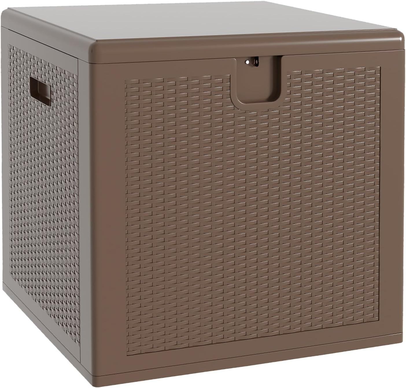 ChaoLink 80 Gallon Outdoor Storage Box Waterproof,Lockable Resin Deck ...