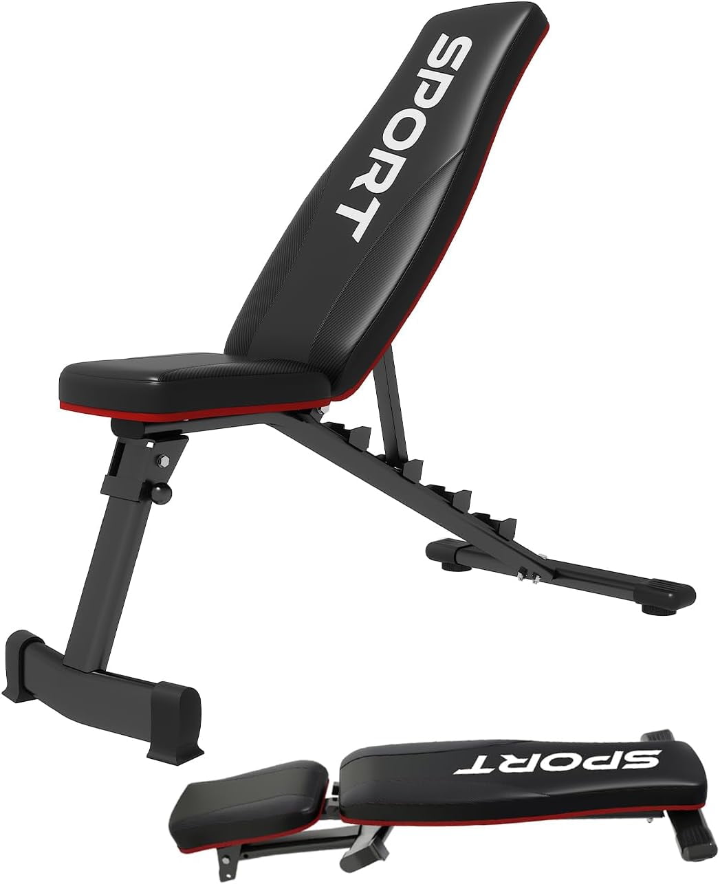ChaoLink Adjustable Weight Bench with 660 Lb Capacity – 3-Second Fold ...