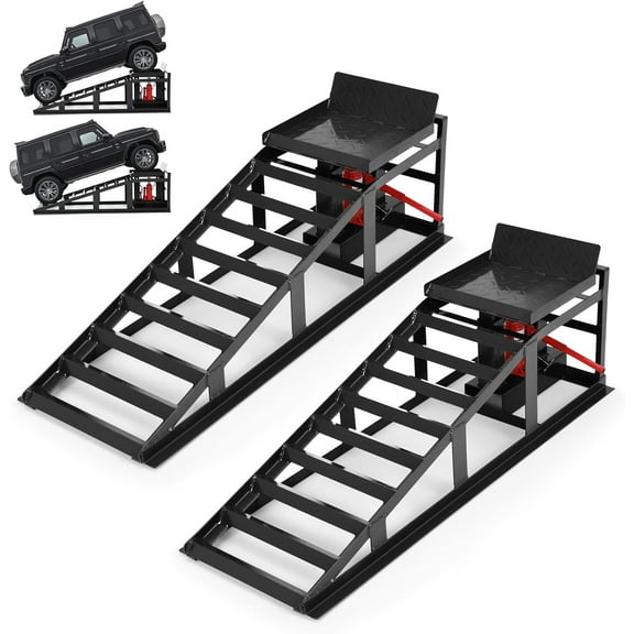 Kojem Aluminum Loading Ramps, Universal Hook, 6800 LBS, for Truck Car ...