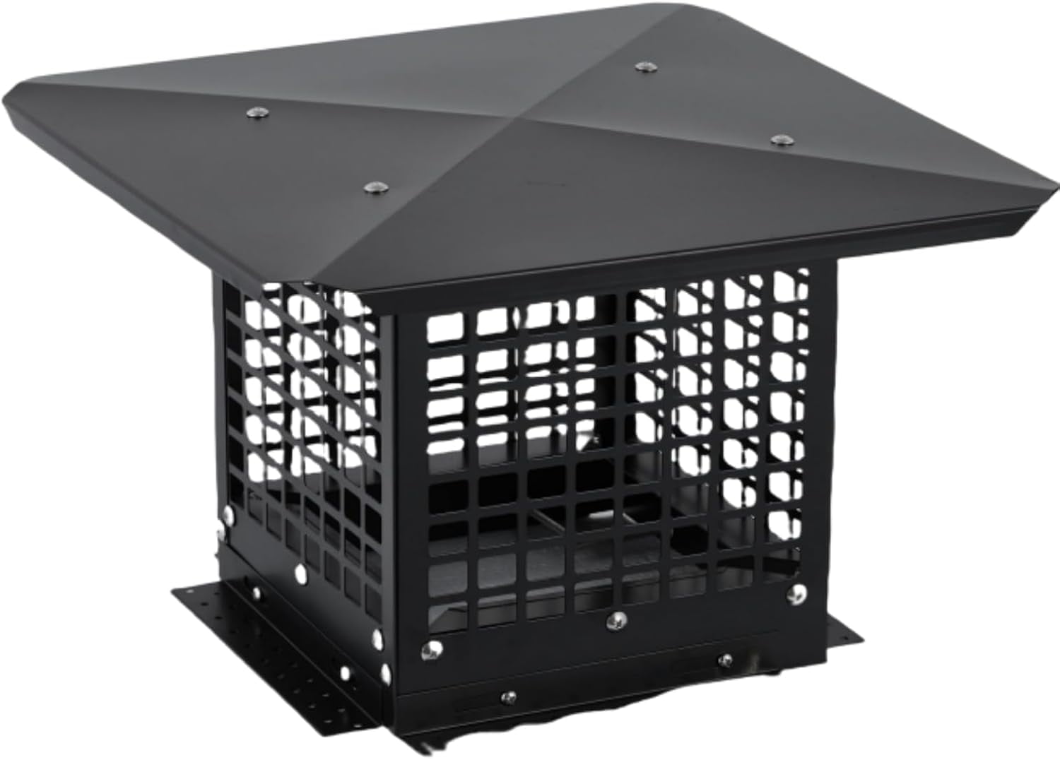 ChaoLink Chimney Cap-13x18 Inch Square,Galvanized Steel,Adjustable ...