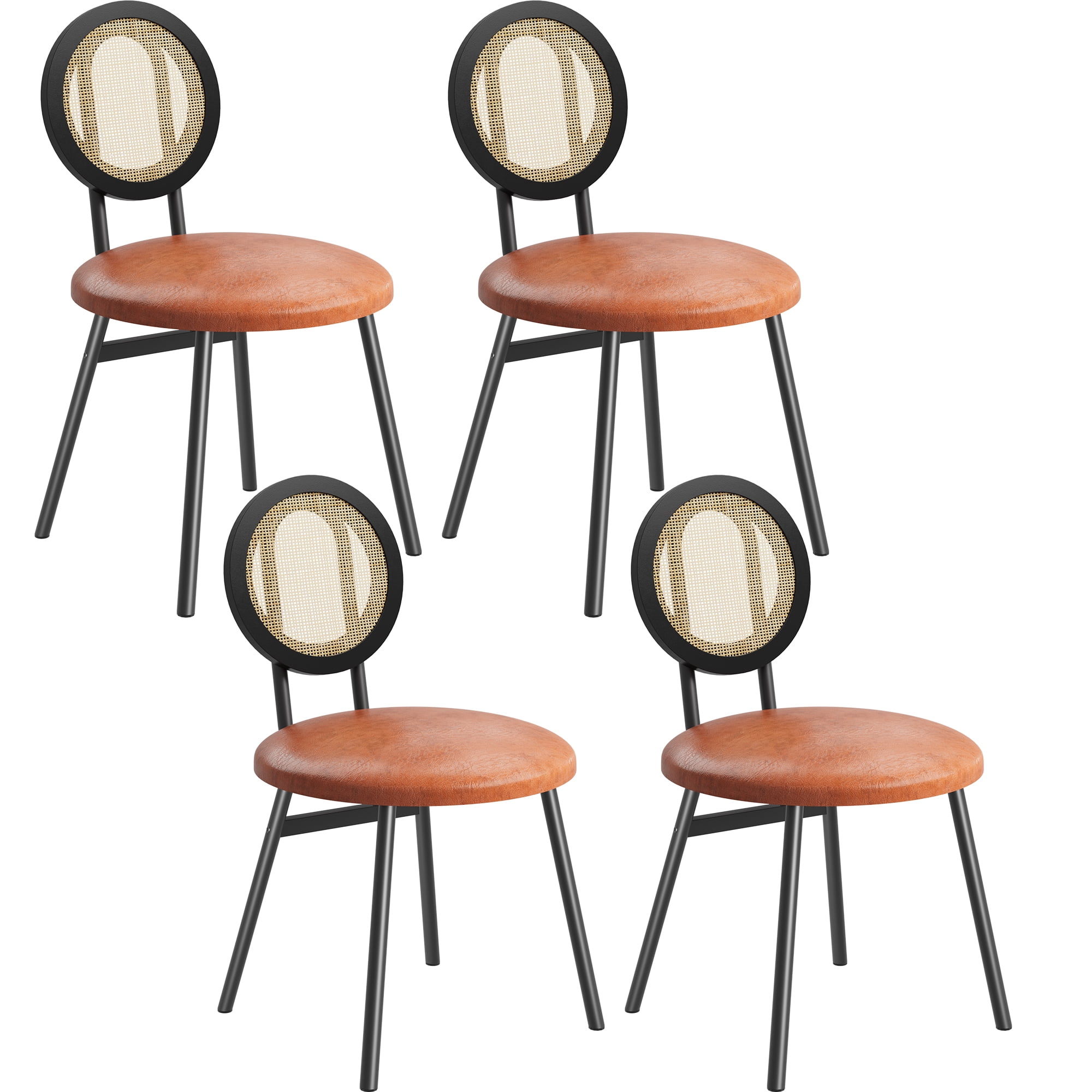 ChaoLink Dining Chairs Set of 4, Kitchen Chairs with Thicken ...