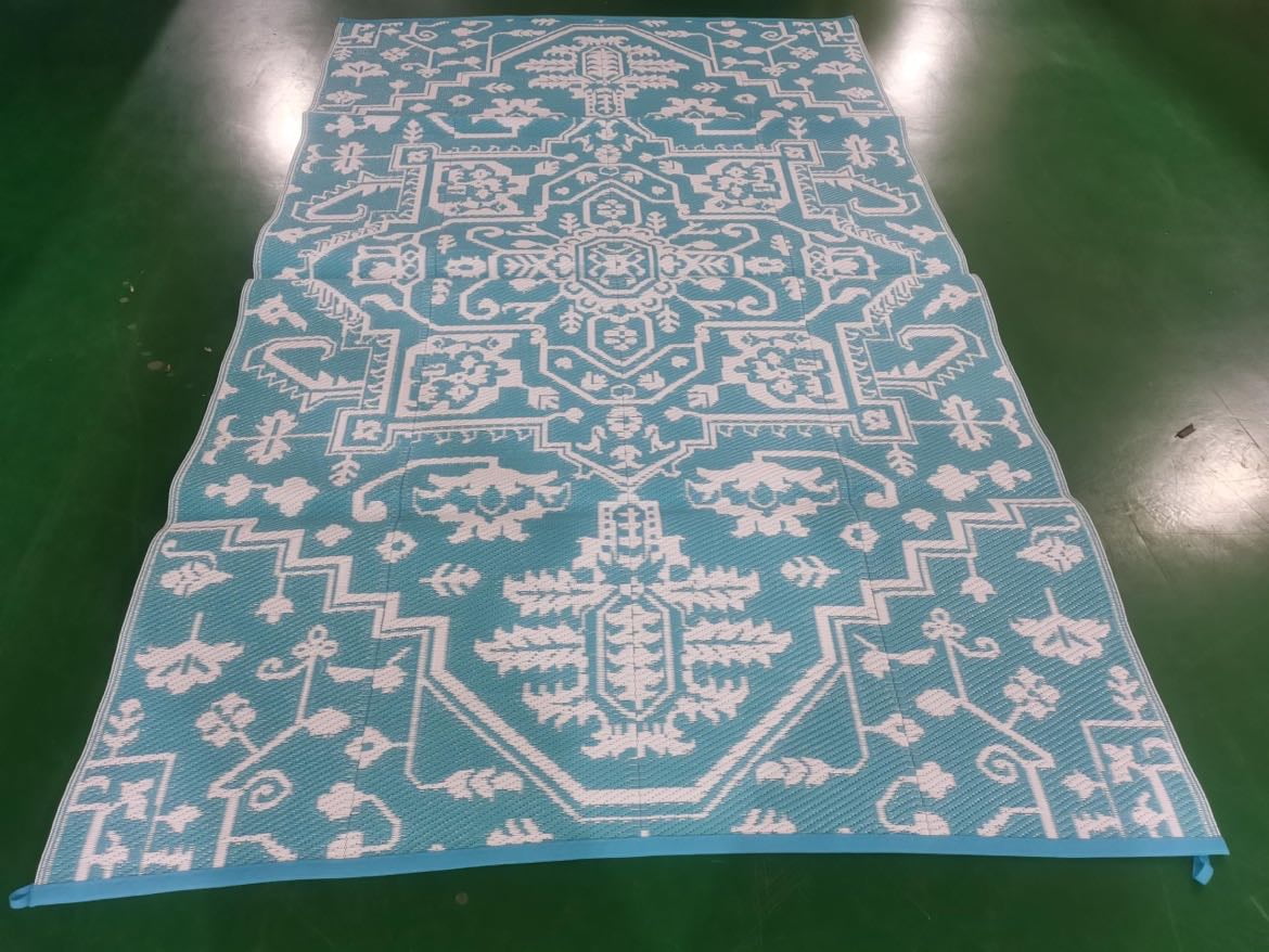 ChaoLink Washable 320Gsm Pp Tube Plastic Woven Outdoor Carpet - Persian ...