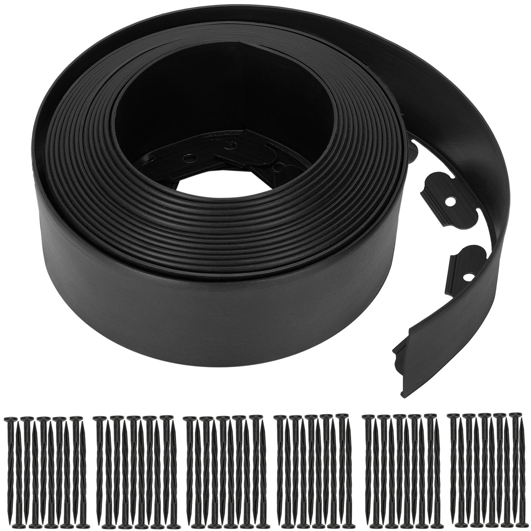 Chaoos Landscape Edging Border Kit 4 inch Tall, No Dig Garden Border ...