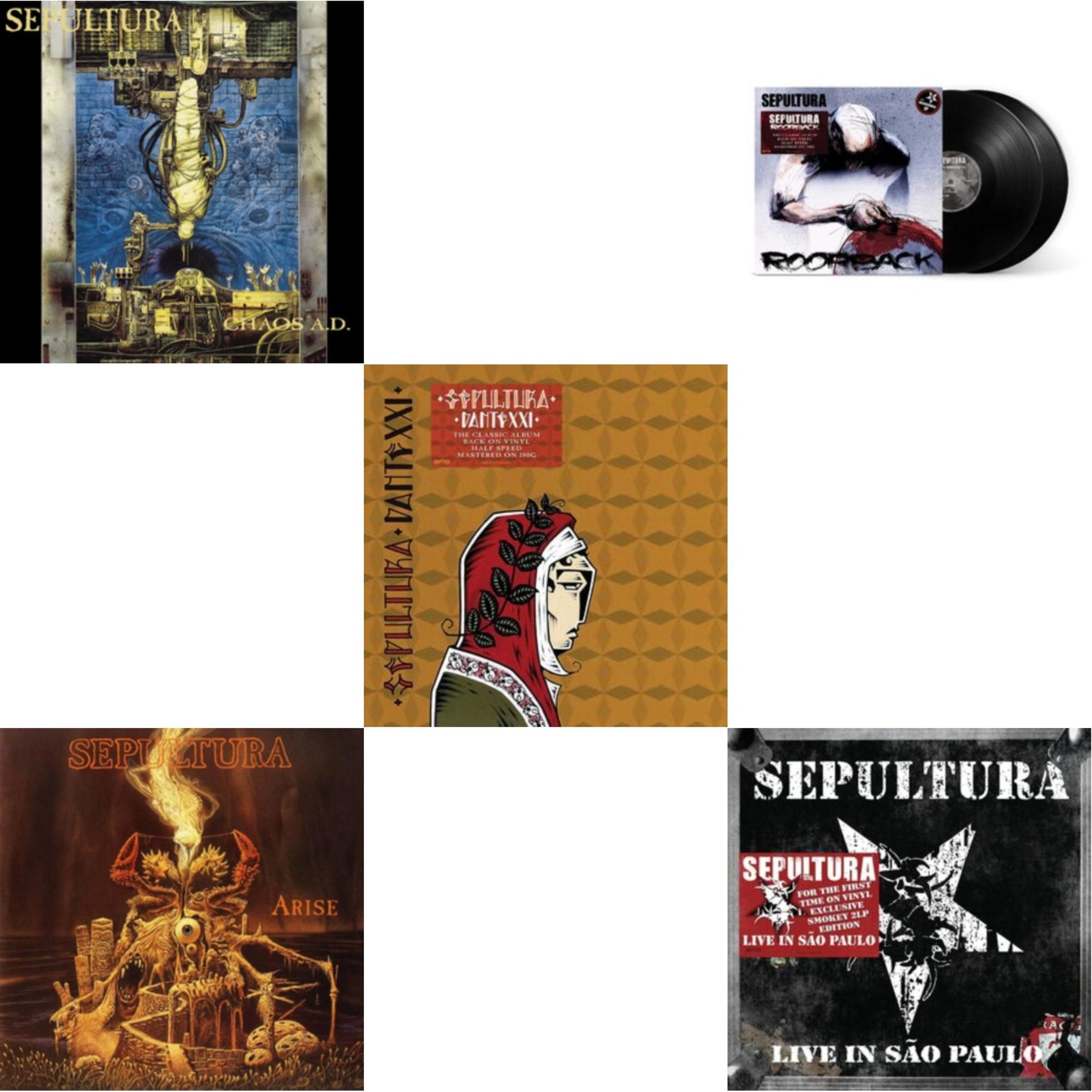 Chaos A.D. (Expanded Edition/2LP) & Arise (Expanded Edition) & Dante ...