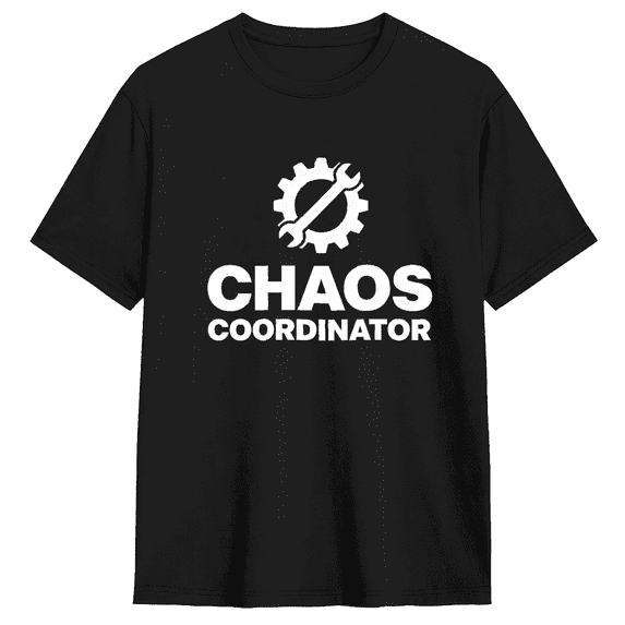 Chaos Coordinator Gear Retro Graphic Tee For Men And Women, Funny ...