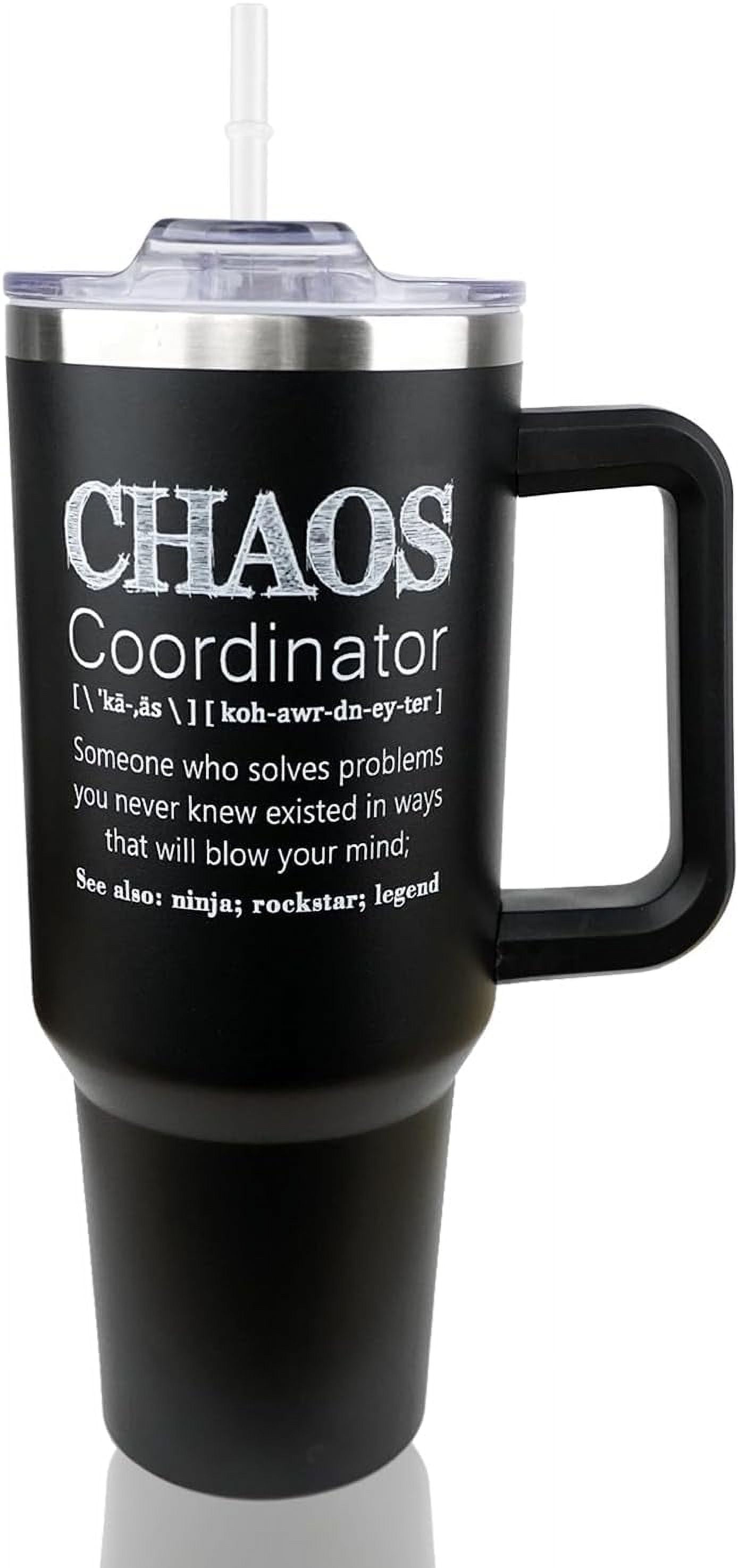 Chaos Coordinator Tumbler Chaos Coordinator Gifts for Women ...