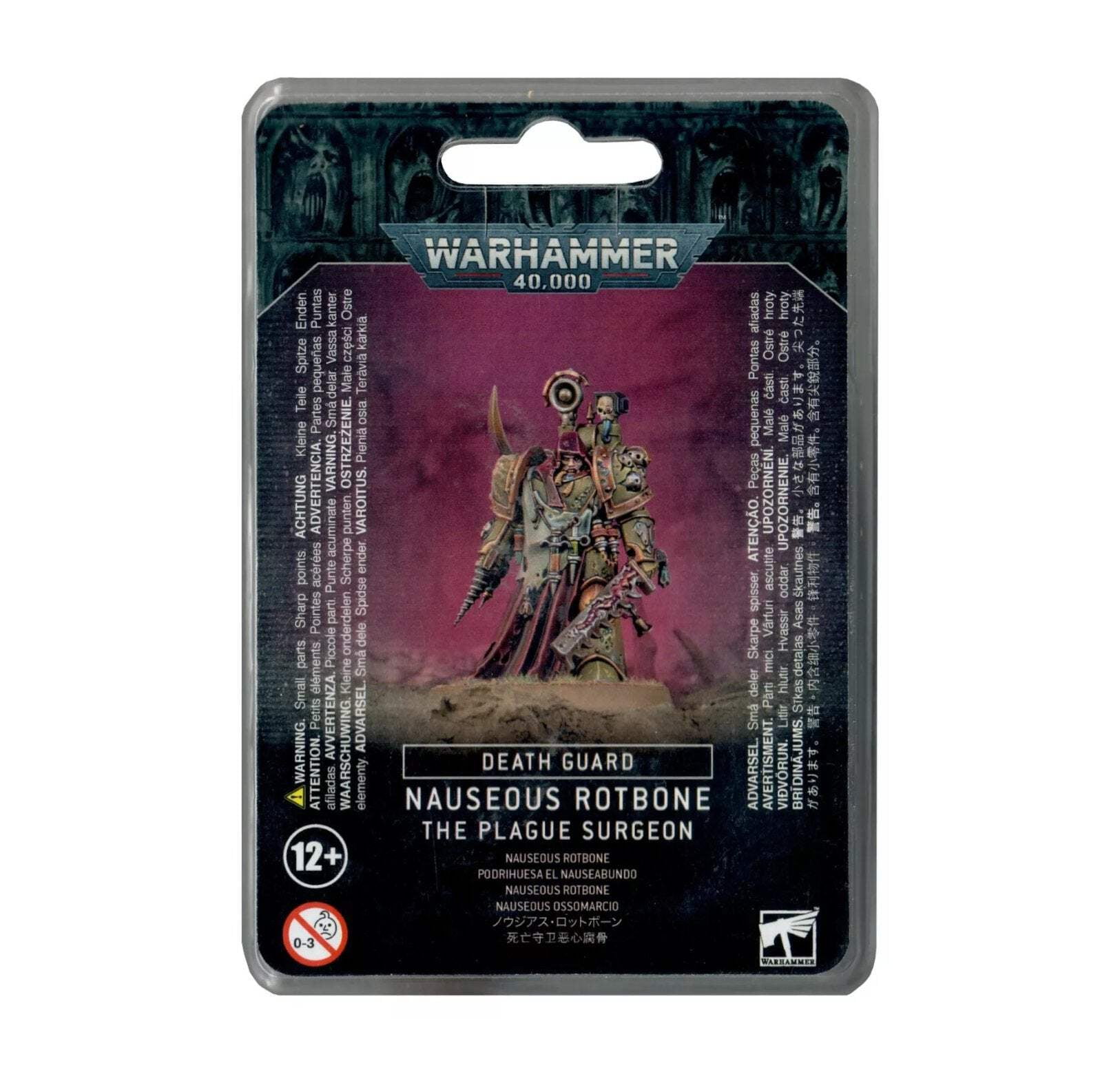 Chaos Space Marines - Death Guard: Nauseous Rotbone, the Plague Surgeon ...