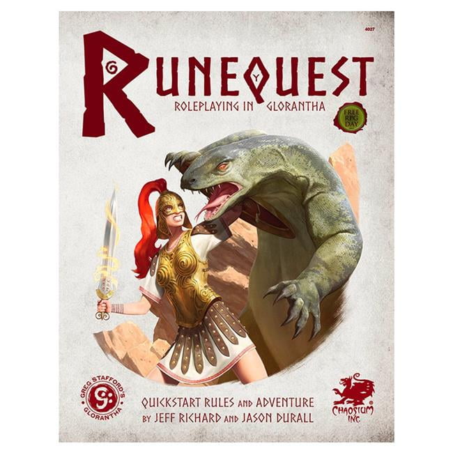 Chaosium Rune Quest Roleplaying Quickstart - Walmart.com