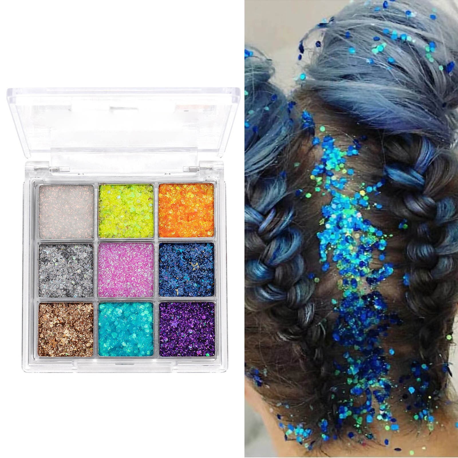 Chaotic Cosmetics Retro Rainbow Mini Candy Eyes Contou Makeup Looks ...