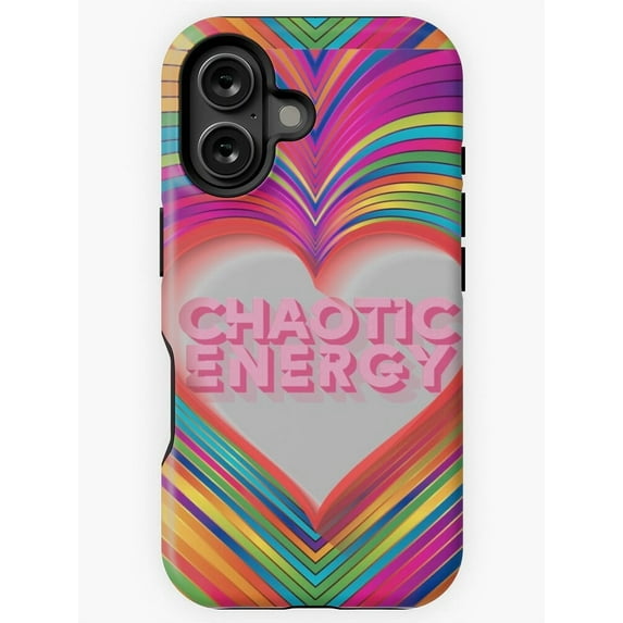 Chaotic Energy Motivational Minimalist Quote Phone Case for iPhone 11 ...