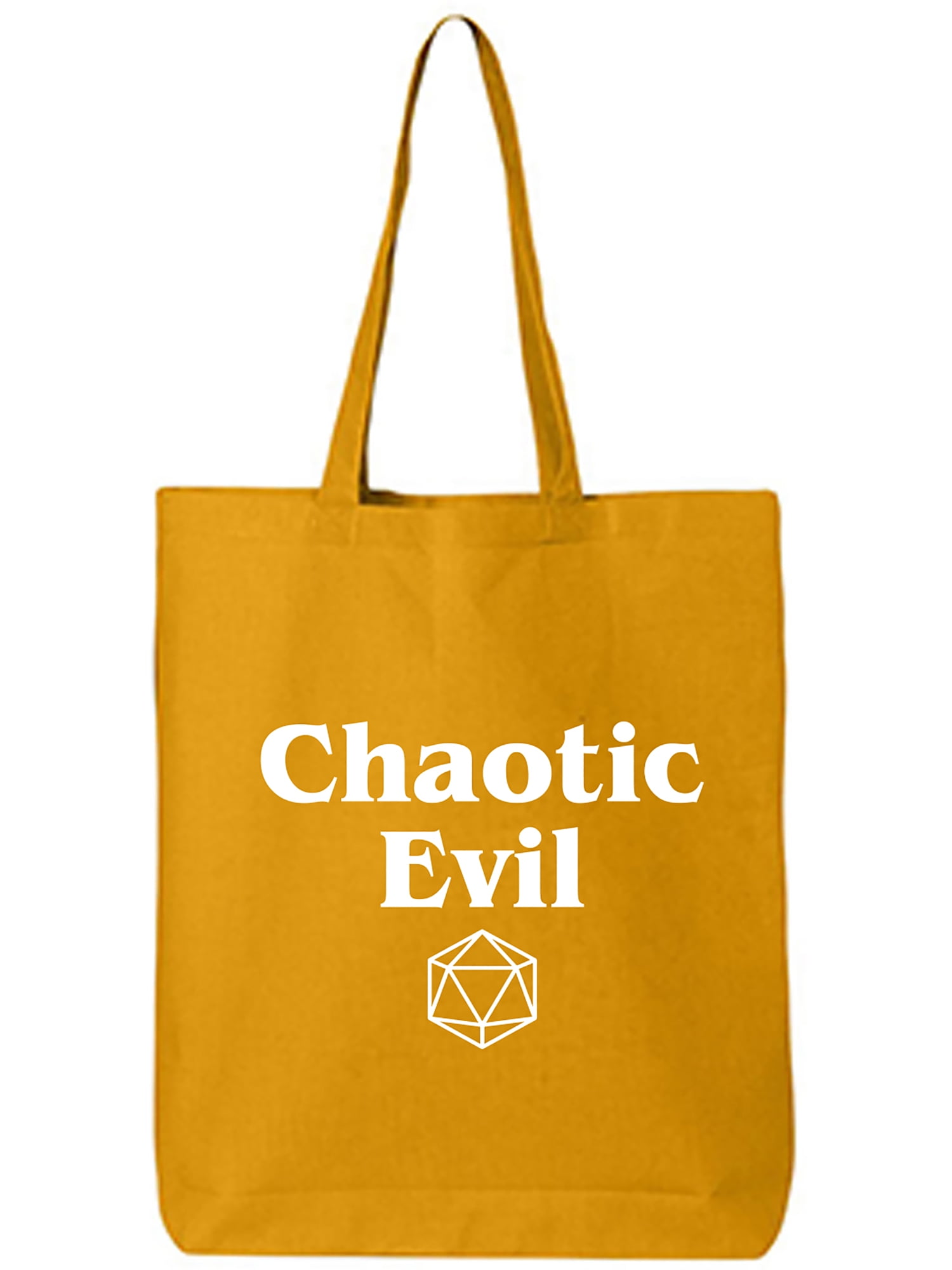 Chaotic Evil Cotton Canvas Tote Bag - Walmart.com