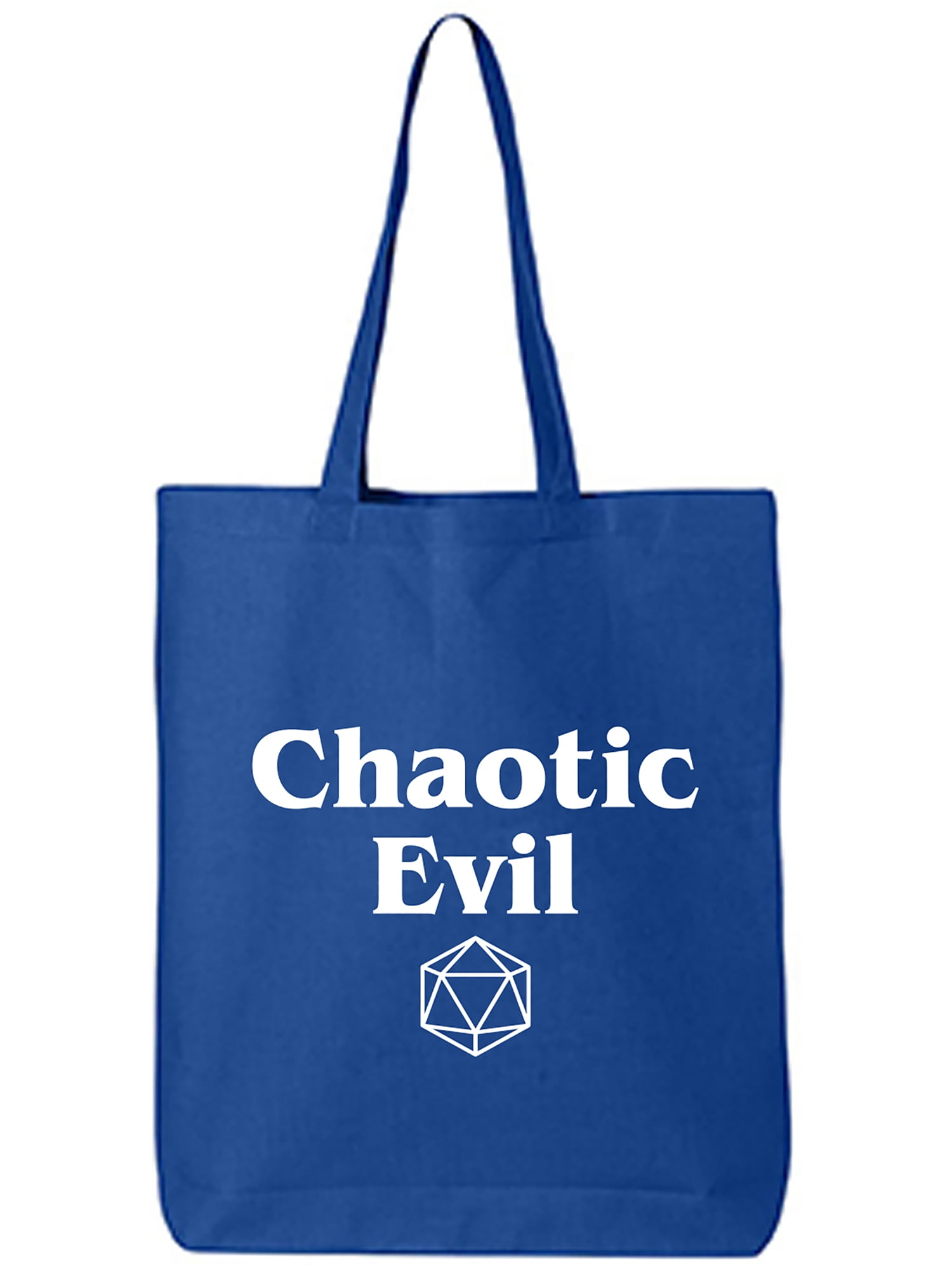 Chaotic Evil Cotton Canvas Tote Bag - Walmart.com