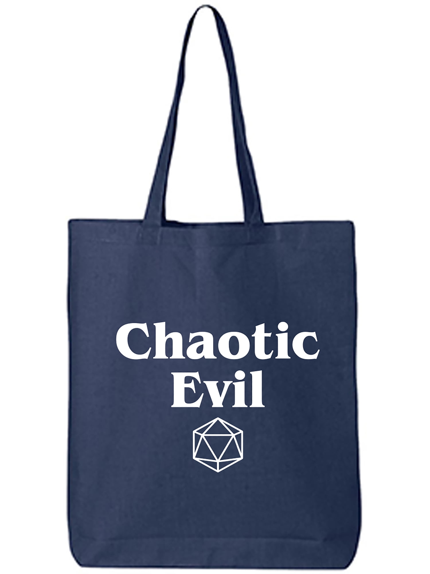 Chaotic Evil Cotton Canvas Tote Bag - Walmart.com
